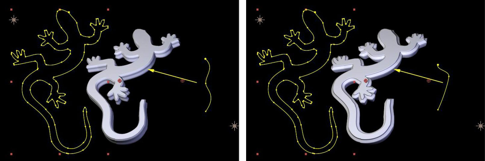 BCC Extruded Spline | Boris FX