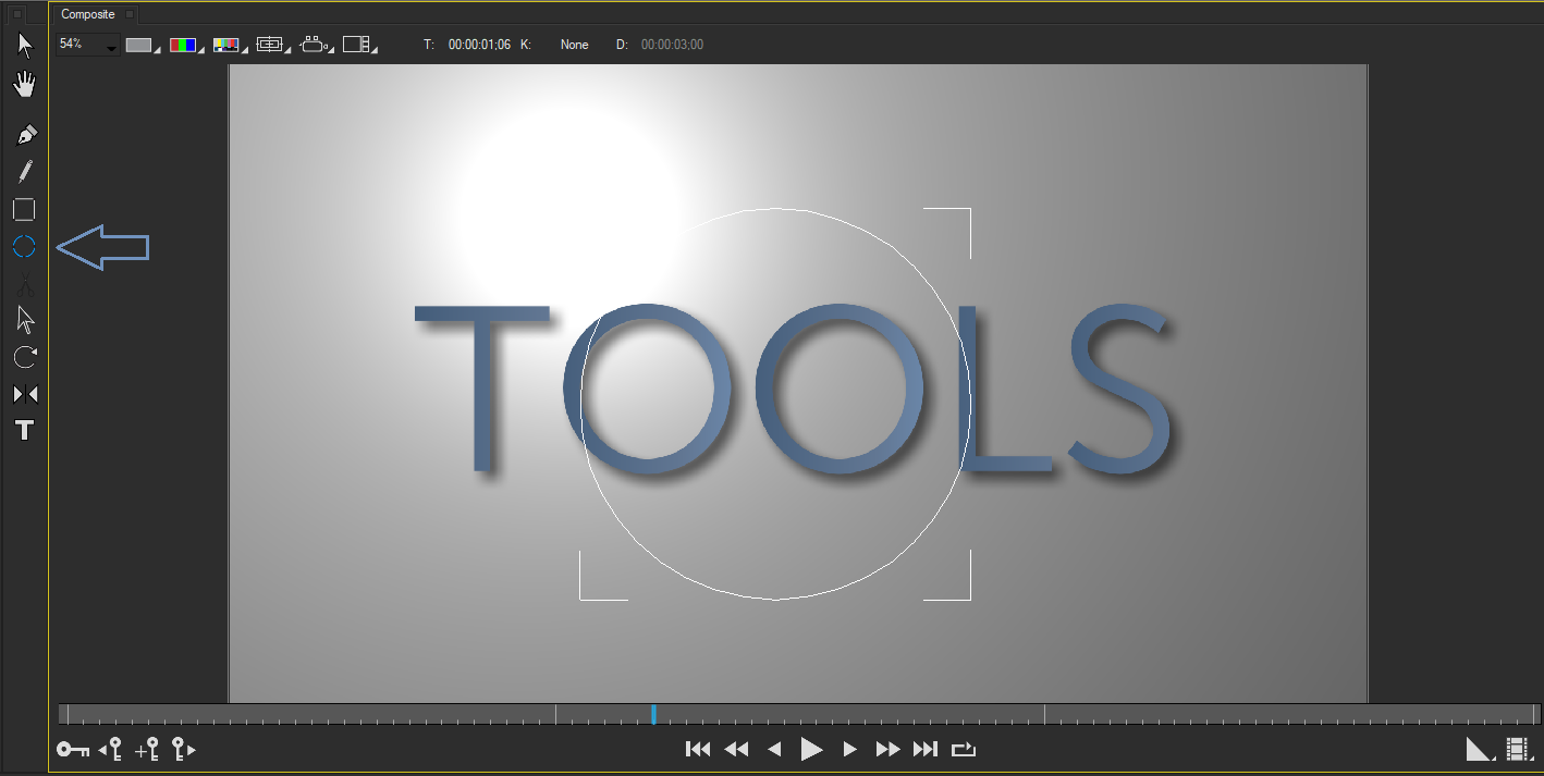Title Studio- The Tools Window | Boris FX