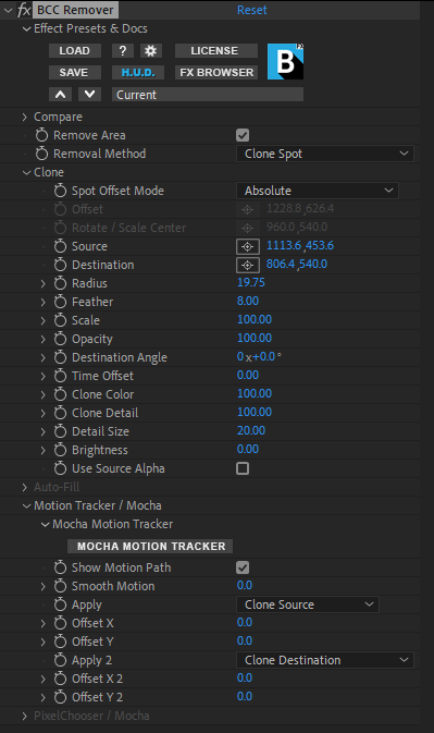 Bcc Remover Boris Fx