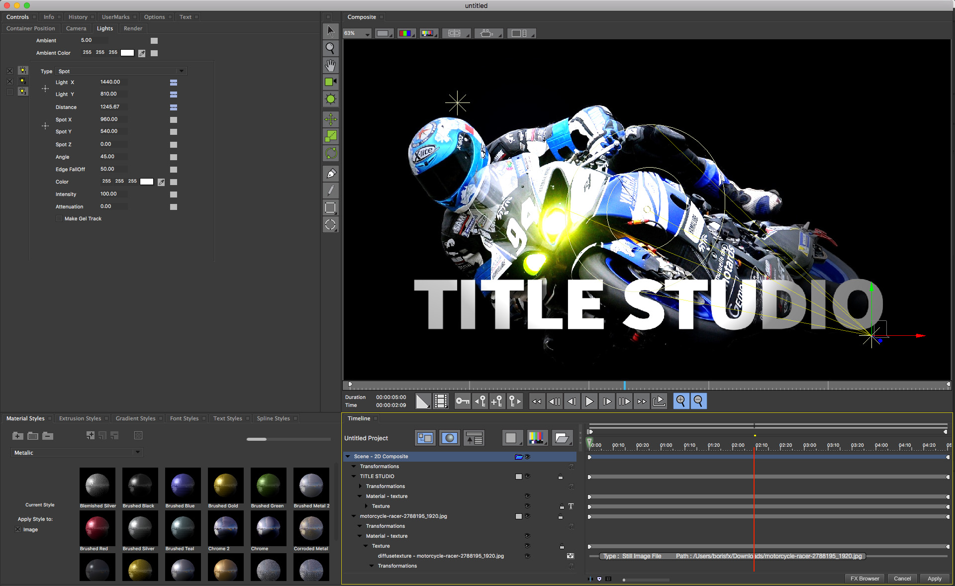 Boris FX | Title Studio