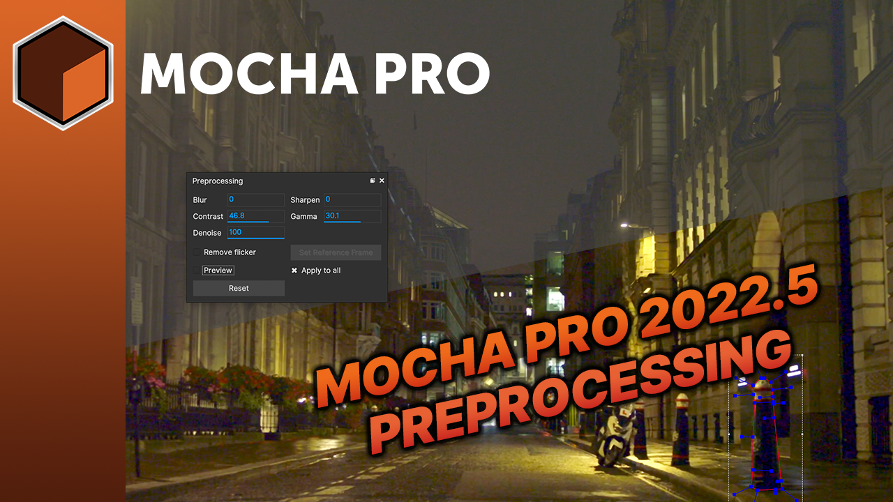 Mocha Pro 2022.5: New Processing Tools | Boris FX